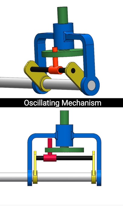 Oscillating Mechanism How it's work #mechanism #3ddesign #solidworks #engineering - YouTube