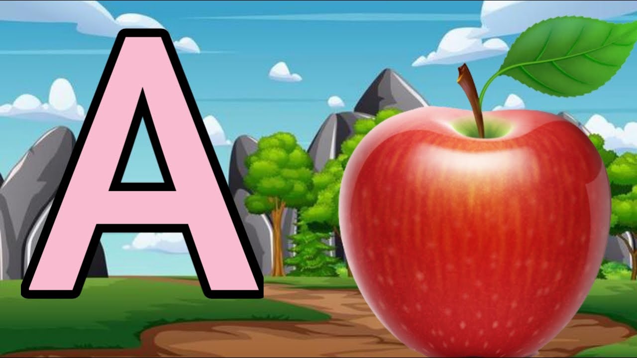 A for Apple || abcde || B for Ball Boy || Alphabets Phonics Song ...