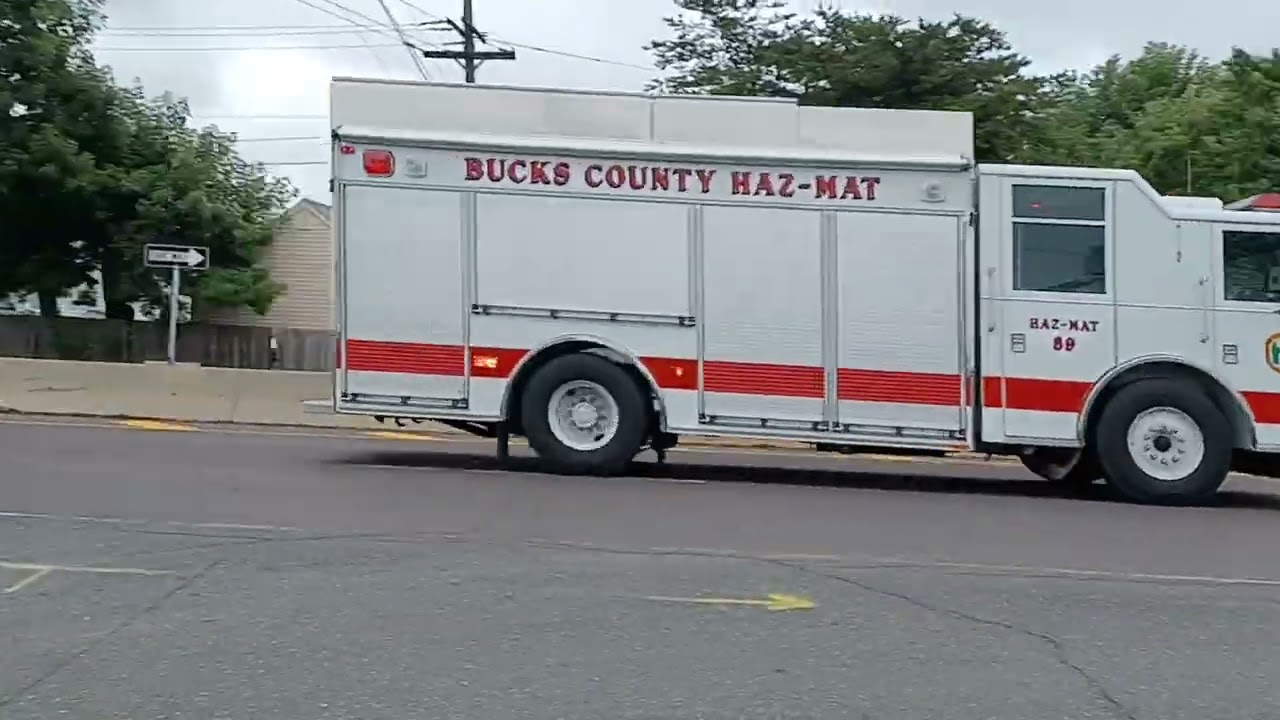 bucks county haz-mat team - YouTube