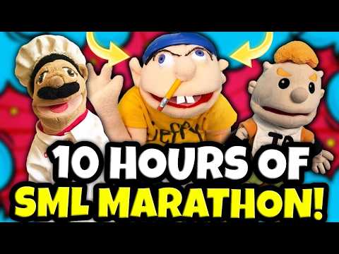*10 HOURS* OF SML MARATHON! (FUNNIEST JEFFY VIDEOS)