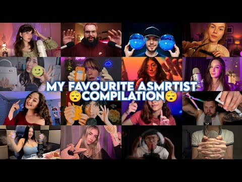 My Favourite  Asmrtist  of 2025 | Random Triggers Compilation ASMR
