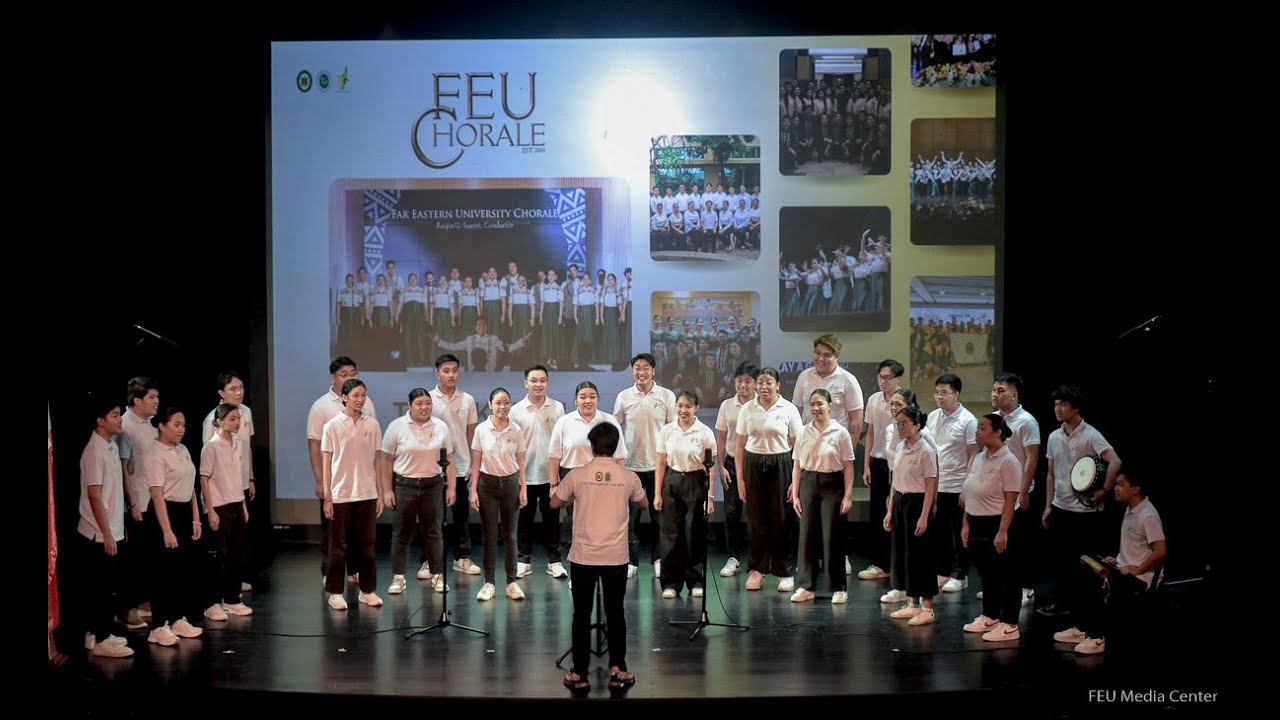 FEU Center of the Arts Open House - FEU Chorale - YouTube