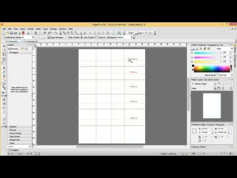 Serif PagePlus X9 Tutorial - Guide Tool - YouTube