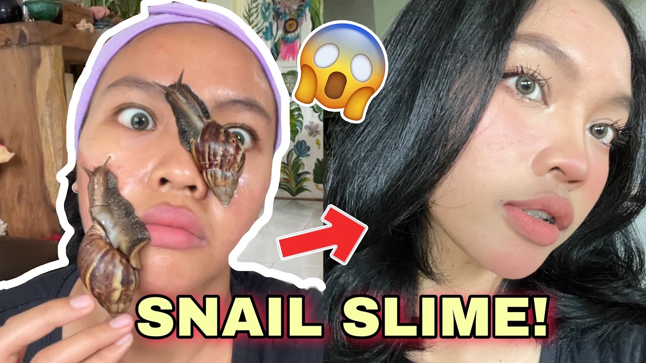 I TRIED SNAIL FACIAL! With MAKEUPTUTORIAL - YouTube