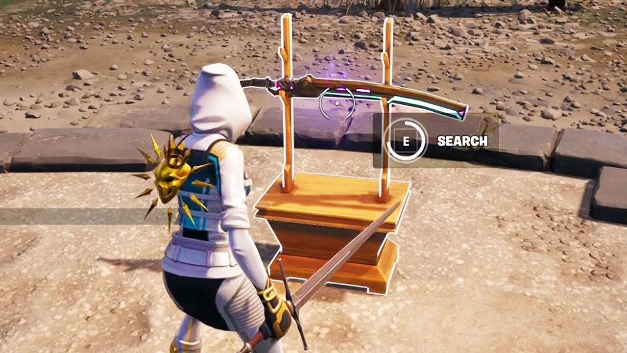 Eliminate opponents with the kinetic blade Fortnite Syndicate Quest ...