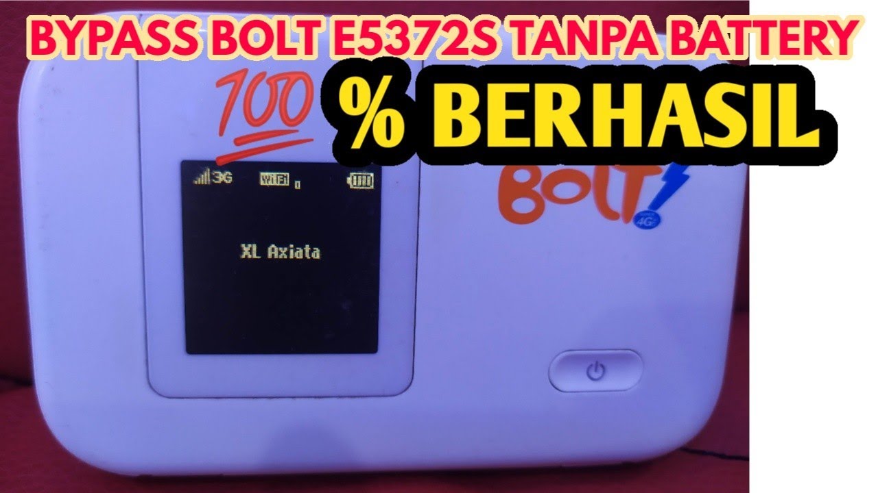 Cara Gampang Bypass Modem WIfi Bolt e5372 Tetap Menyala Tanpa Battery ...