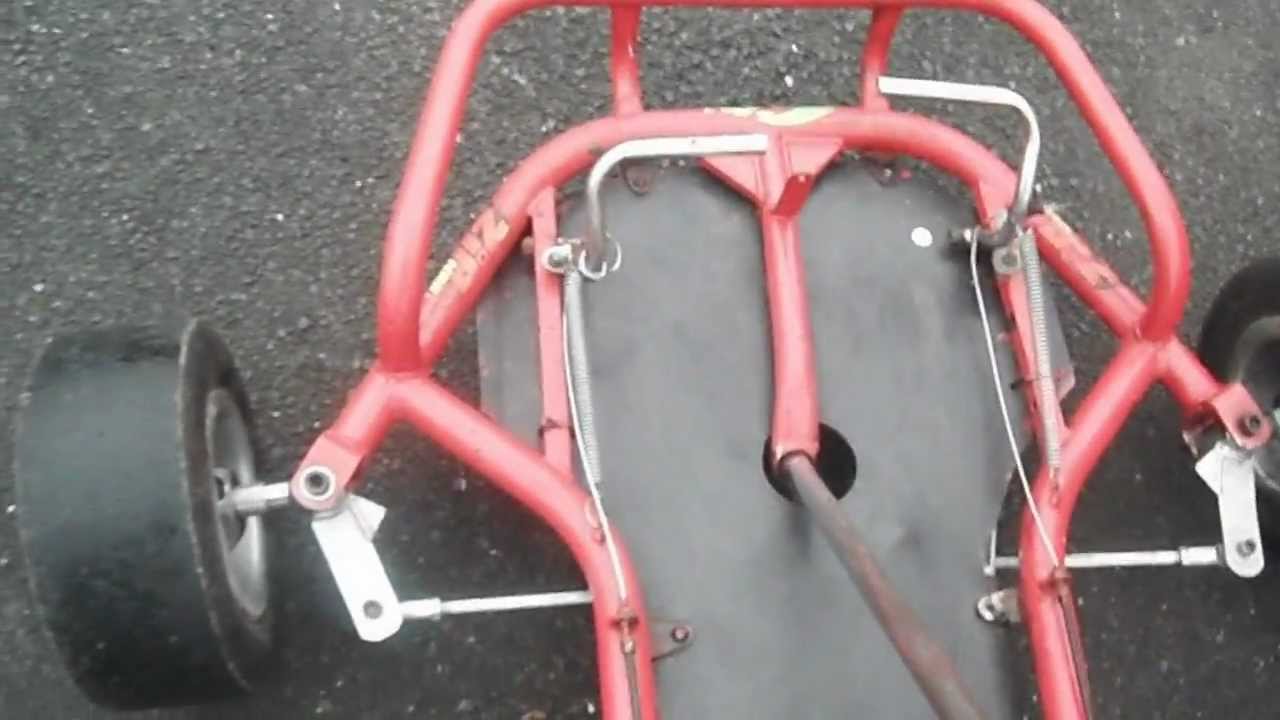 160cc Honda ZIP kart (go kart) for sale - YouTube