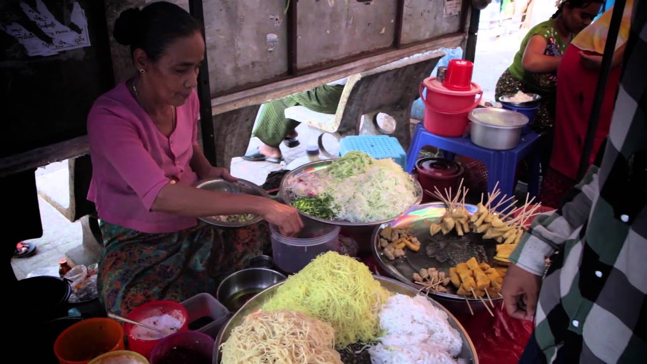 BURMA BITES #04: Top 5 Burmese Street Foods! (4/5) - YouTube