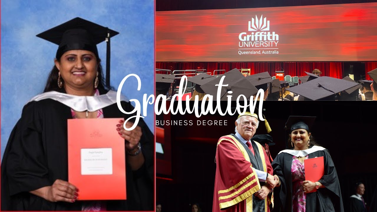 Graduating with a Business Degree | Graduation Vlog - Graduation Day ...