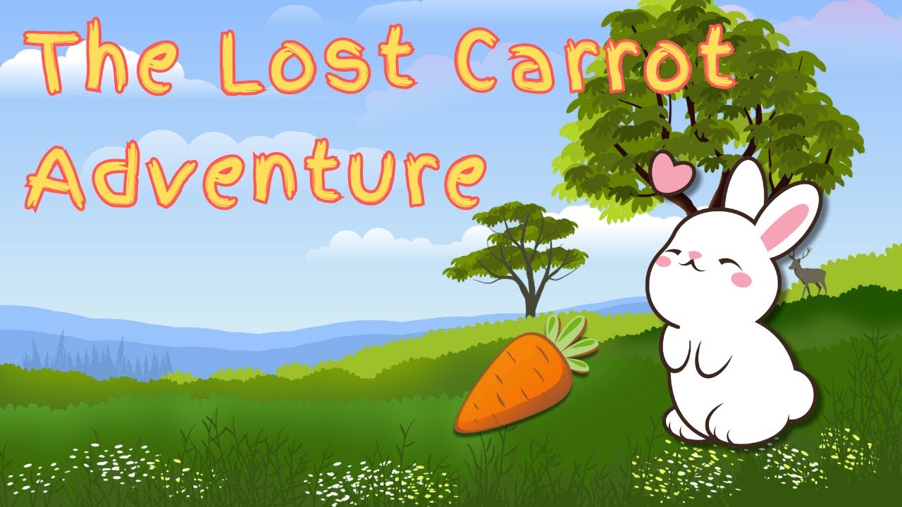 The brave little bunny and the lost carrot adventure #childrenstories ...