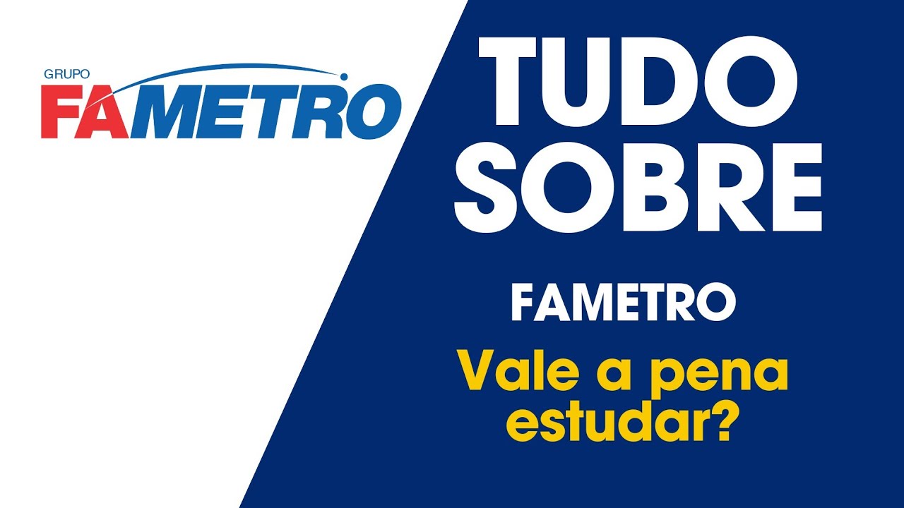 A FACULDADE FAMETRO É BOA? | EAD - YouTube
