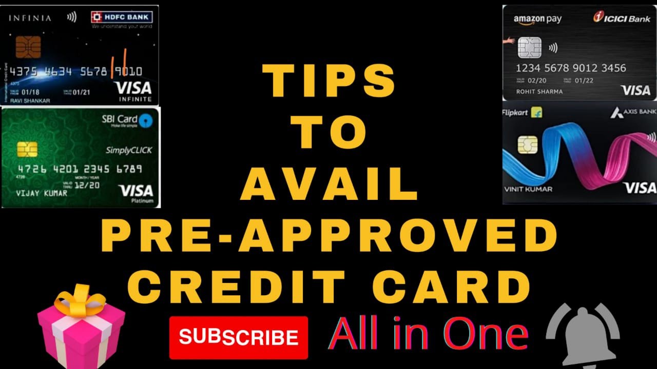 How to get or avail pre approved credit card easily🙏Like 👍 Share 🙏🙏🙏👍 ...