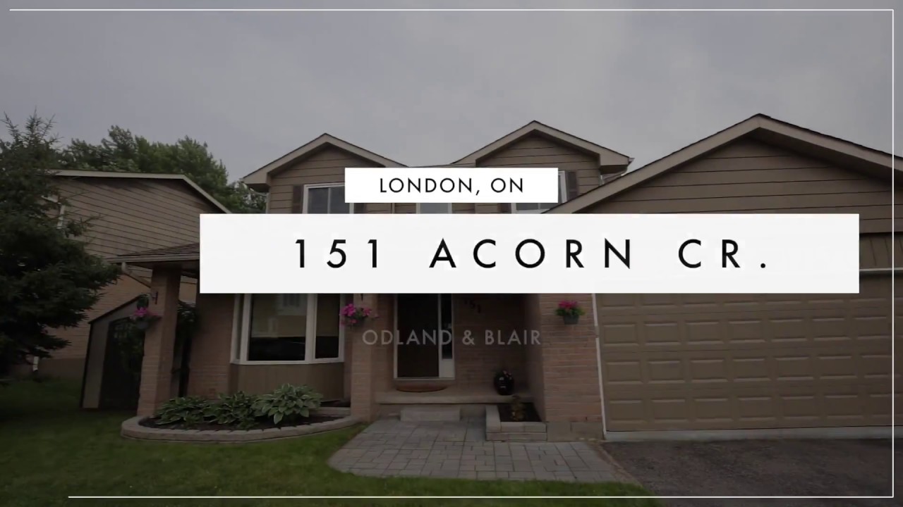 151 Acorn Crescent - SOLD - YouTube