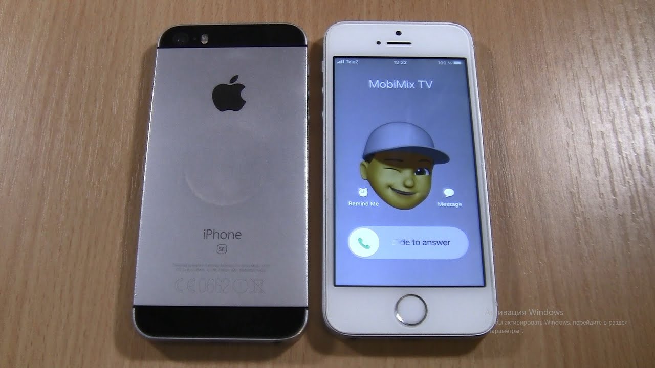 Incoming Call & Outgoing call at the same time! 2 iPhone SE - YouTube