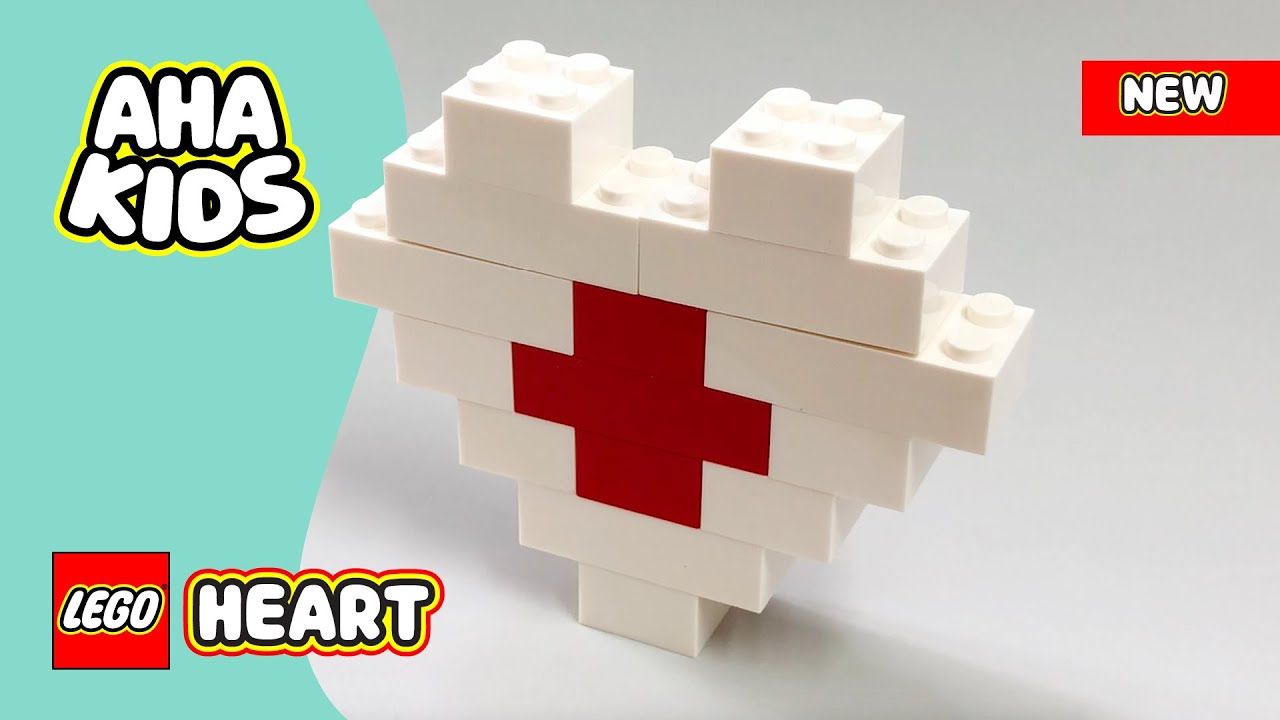 LEGO White Heart Red Cross Building Instructions — LEGO Classic ...