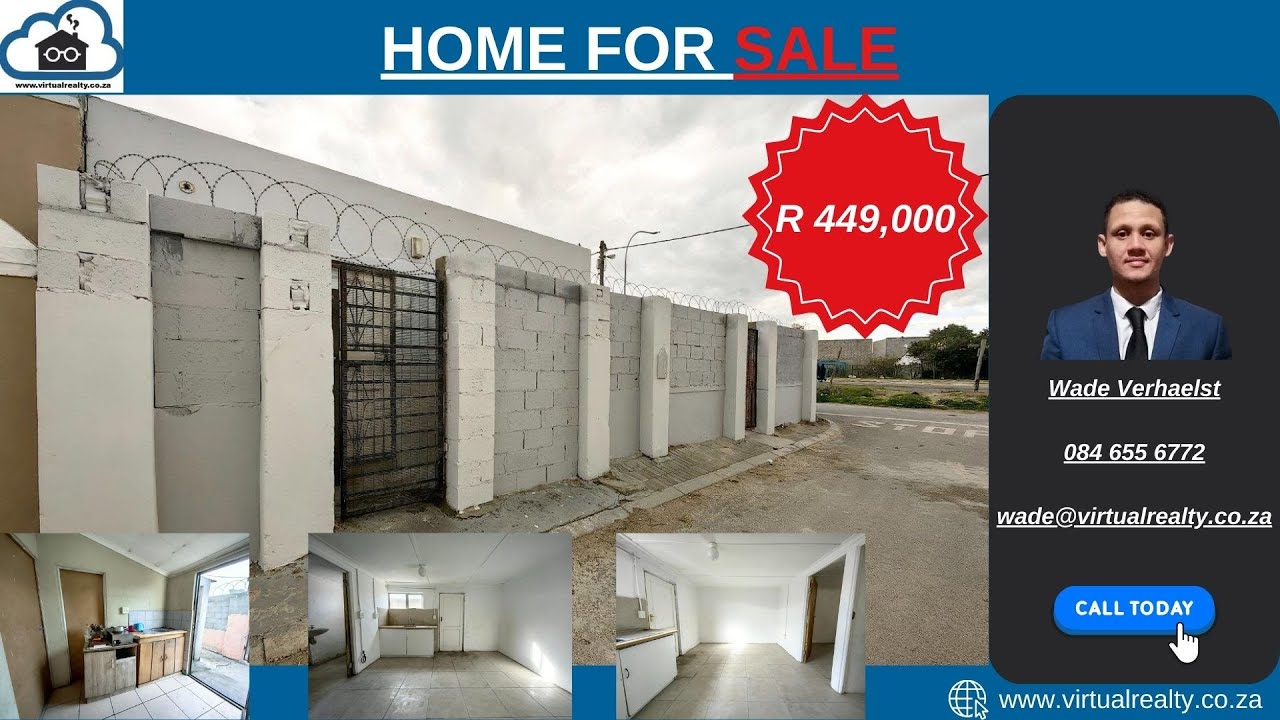 Home For Sale in Delft R 449,000 - YouTube