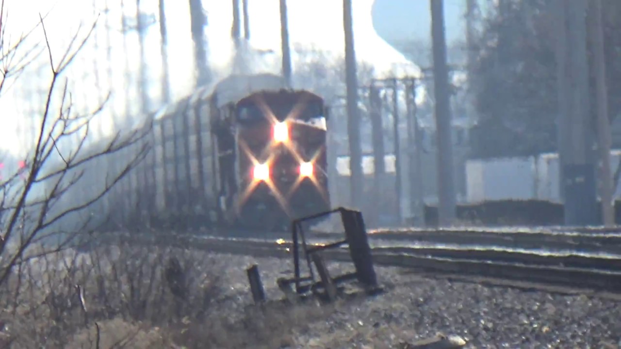 Canadian Pacific Autorack On The Harbor Belt (Raw Clip) - YouTube