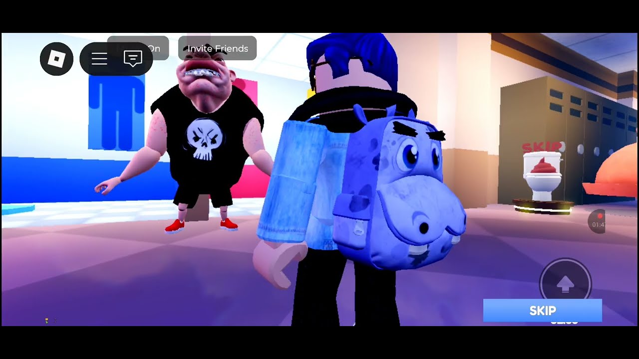Roblox dont poop yourself at school (obby) - YouTube