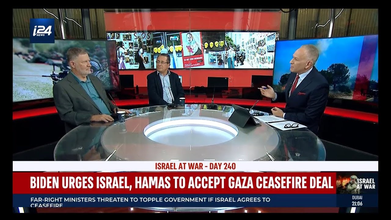 i24 relik Shafir and Michael Harari The Kissinger technique 02-06-24 ...