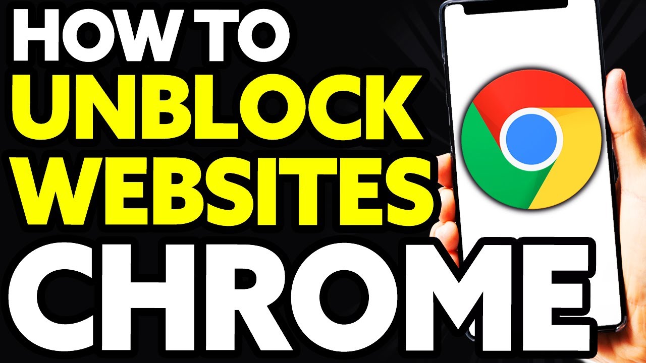 How To Unblock Websites on Google Chrome 2022 - YouTube