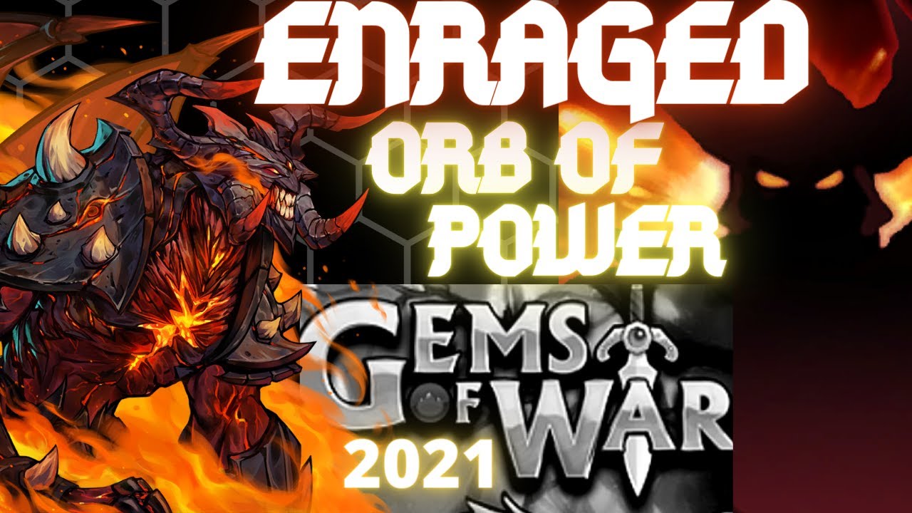 ORB OF POWER from the VAULT! | Gems of War 2021 | Crafting Enraged ...
