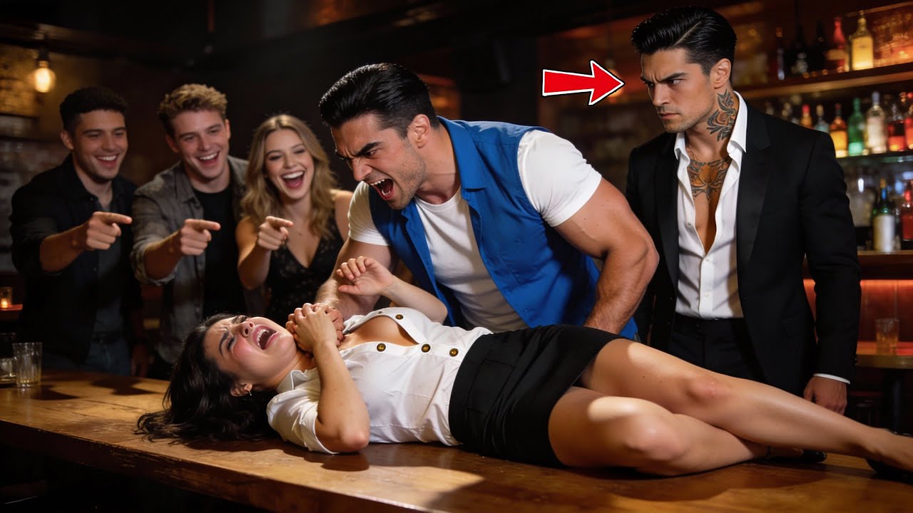 Poor Waitress Was Attacked in the Back Room — The Mafia Boss Walked In ...