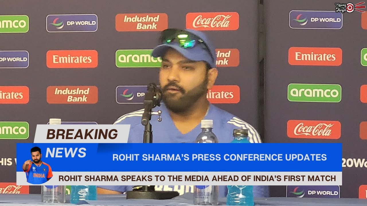 LIVE FROM NEW YORK: ROHIT SHARMA PRESS CONFERENCE UPDATES | INDIA VS ...