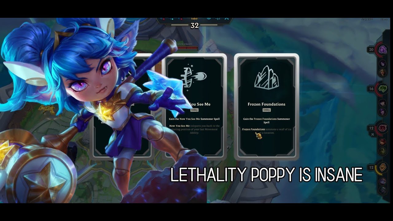 Lethality Poppy IS INSANE in 2v2v2v2 - YouTube