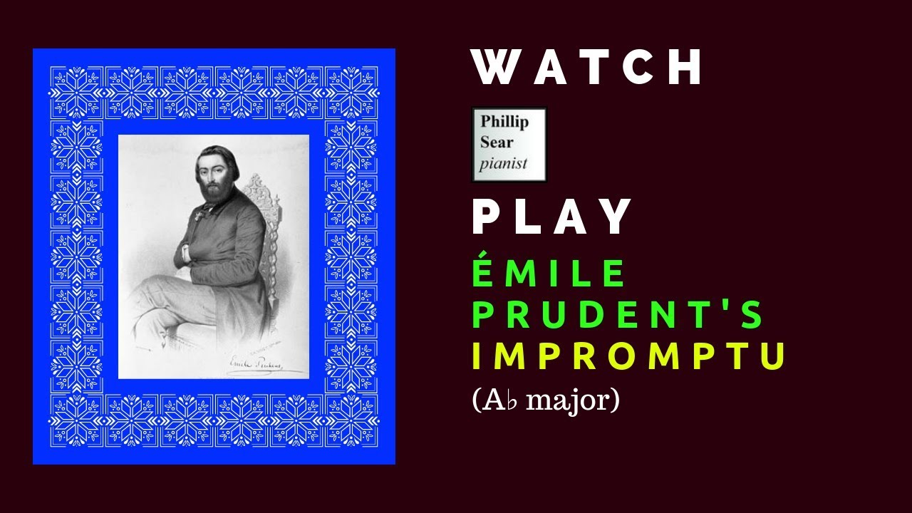 Émile Prudent: Impromptu in A♭ major - YouTube