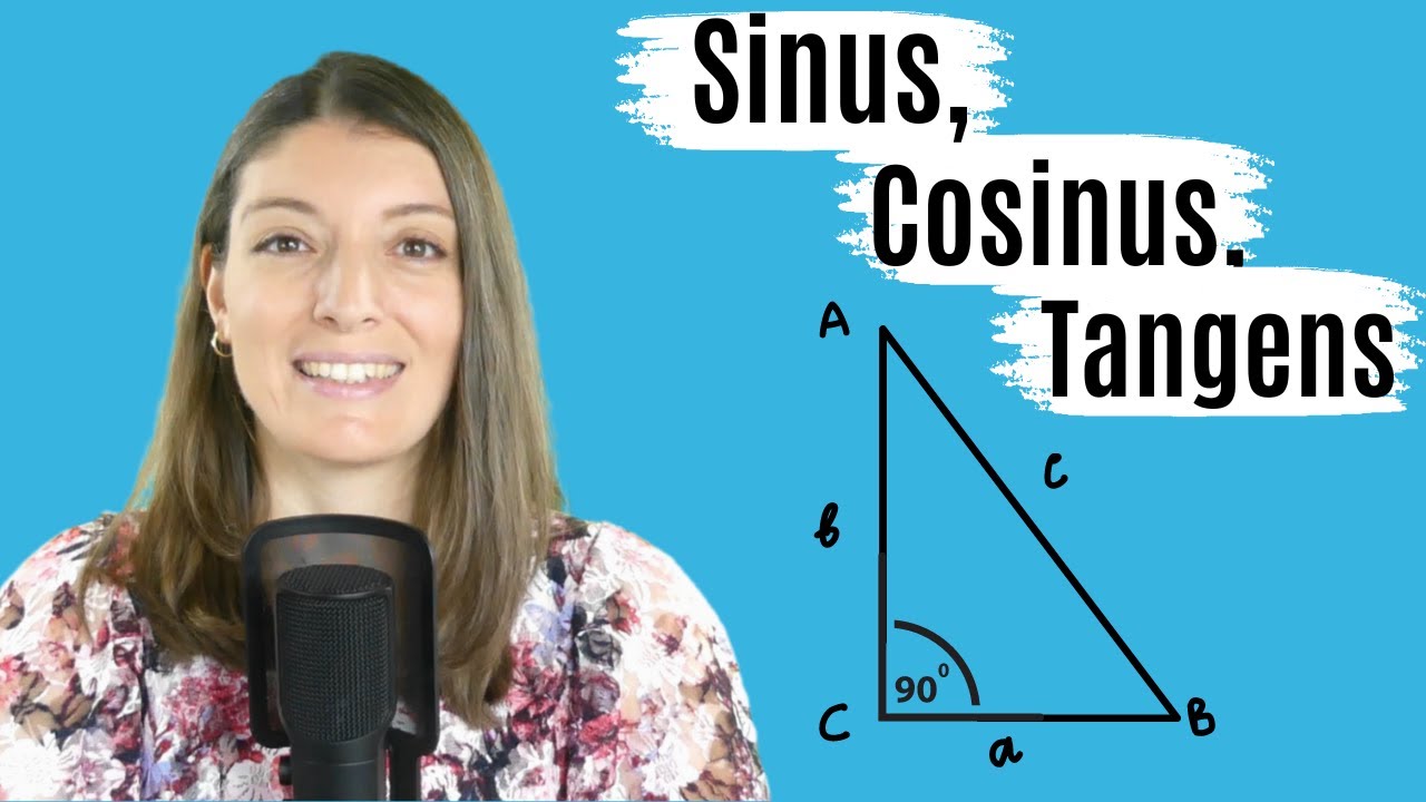 TRIGONOMETRIE EINFACH erklärt! (SINUS, COSINUS & TANGENS an einem ...