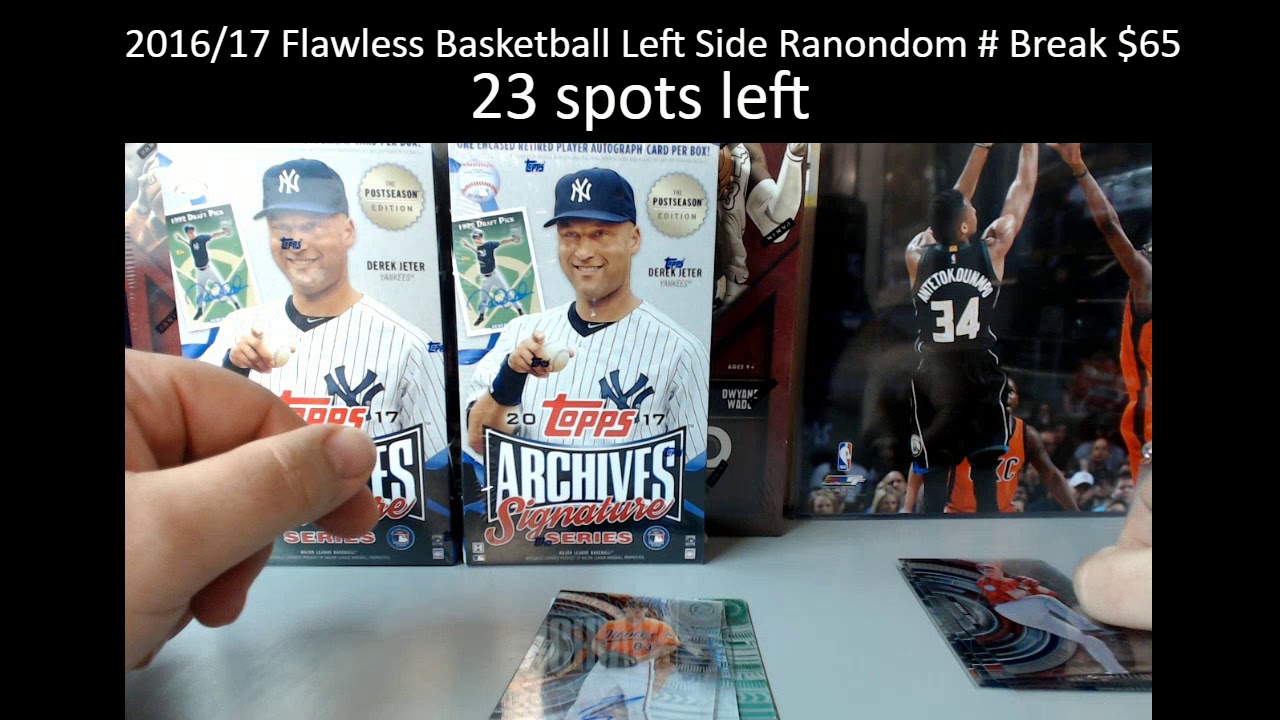 2017 2 box Archives Post Season and Bowman High Tek Personal for ...