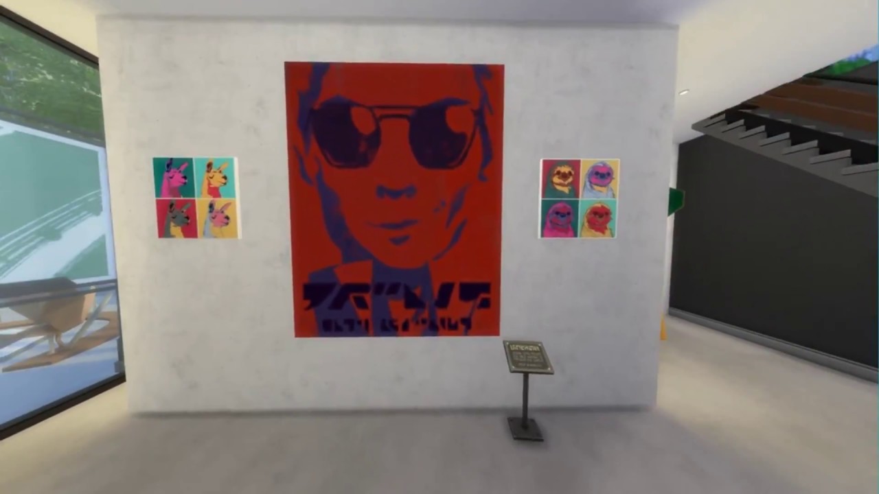 Art Gallery | Build Tour | Sims 4 - YouTube