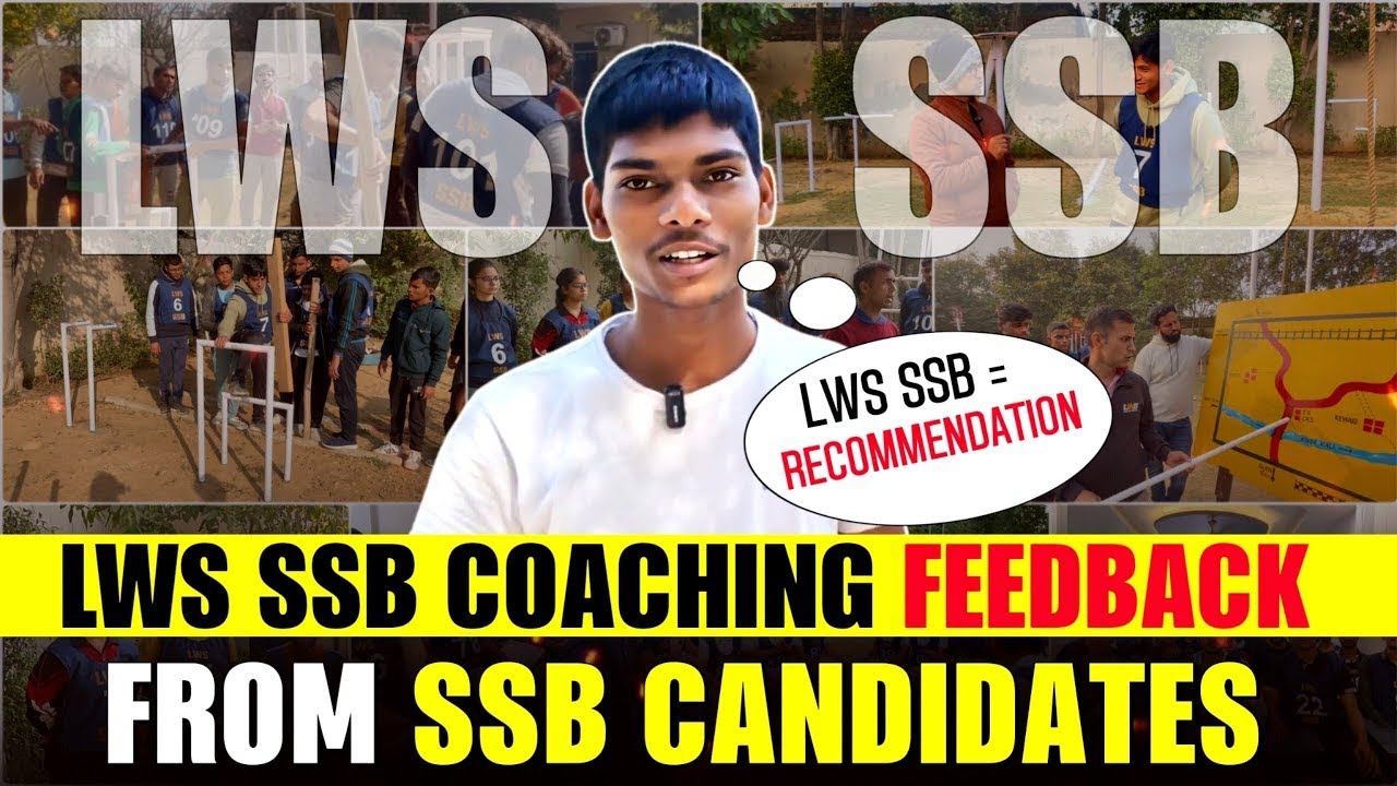 SSB Candidates Revealing Secrets On One Of The Best LWS SSB Coaching in ...