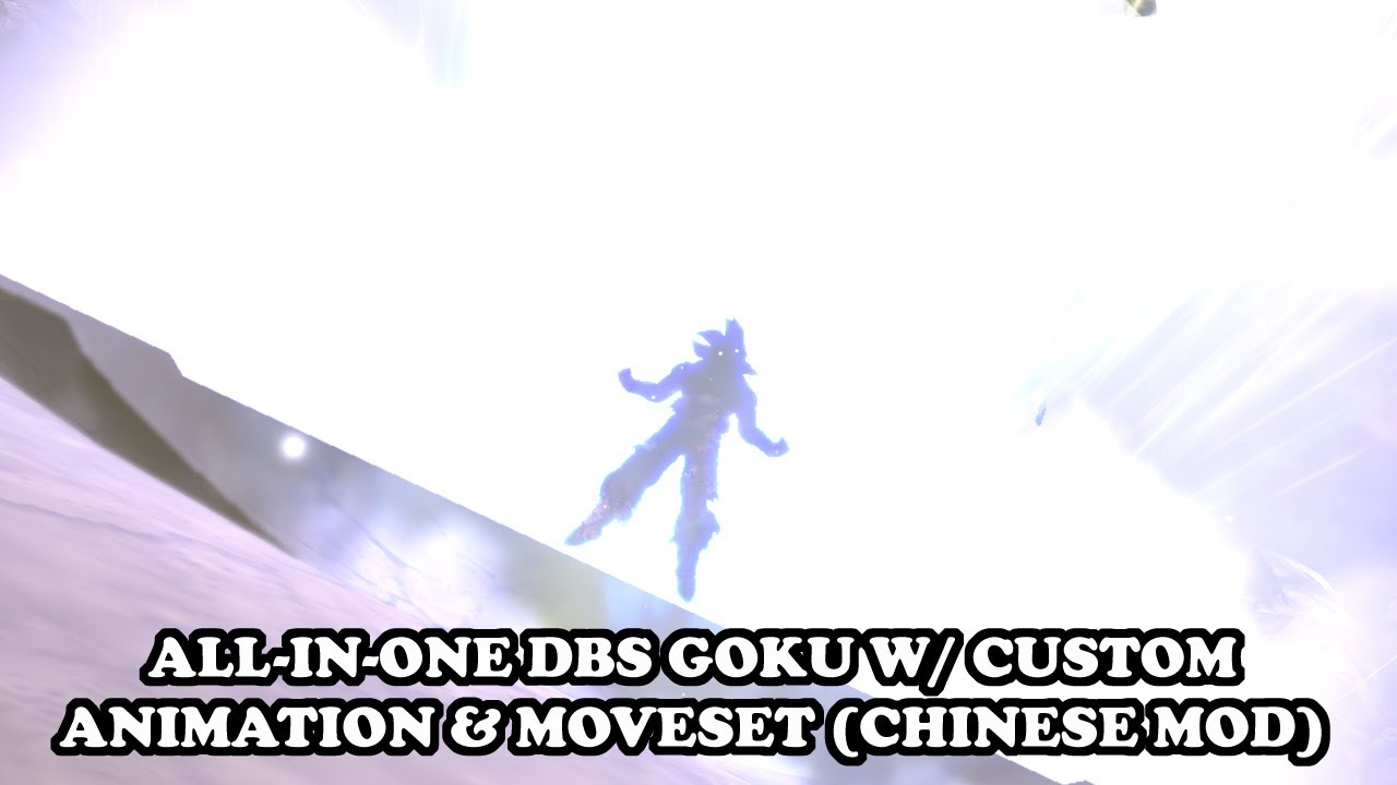 ALL DBS GOKU CANON FORMS ALL-IN-ONE w/ NEW MOVESETS (Chinese Mod ...
