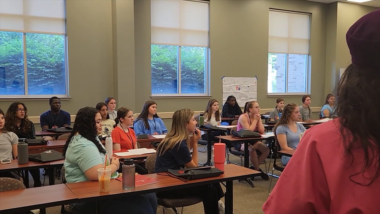 Inaugural Cardinal Nurse Camp at Wegmans School of Nursing - YouTube