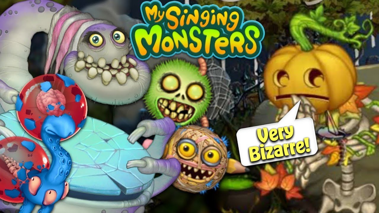 The Most Bizarre and Weird Monsters - My Singing Monsters - YouTube