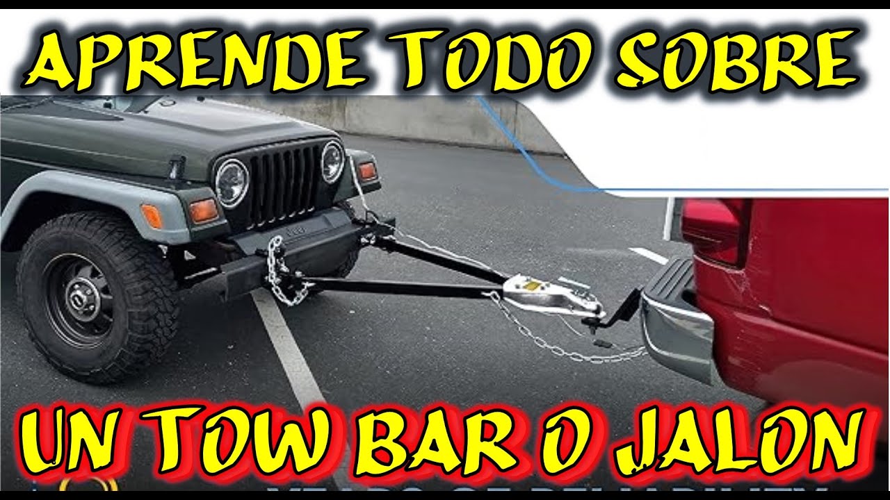 ¿QUE ES UN TOW BAR? ME COMPRE UNO Y LE HICE UN UNBOXING REVIEW Y ...