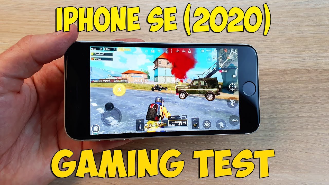 IPHONE SE 2020 GAMING TEST (APPLE A13) - ИГРОВОЙ ТЕСТ! - YouTube