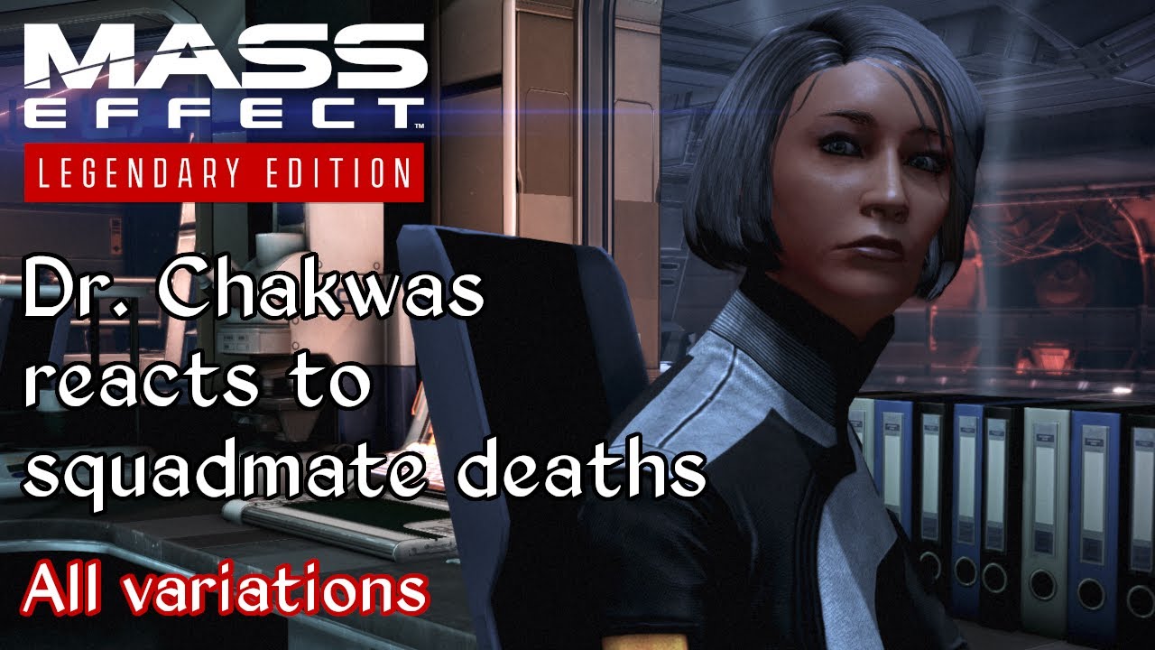 Mass Effect 3 - Dr. Chakwas and Dr. Michel react to squadmate deaths ...