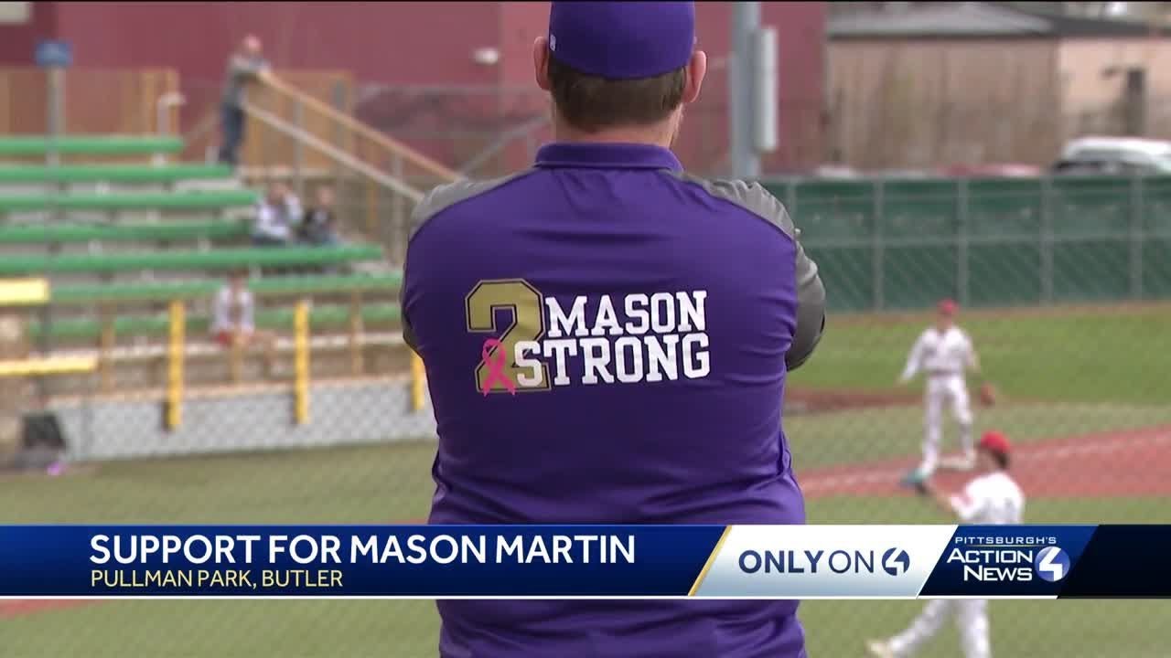 ONLY ON 4: Karns City, Moniteau fans show support for Mason Martin ...