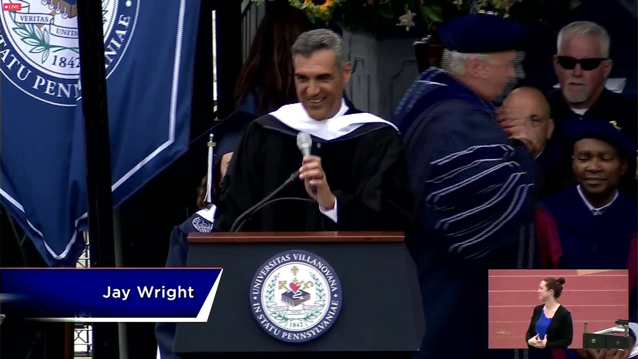 Jay Wright Gives Commencement Speech At 2022 Villanova University ...