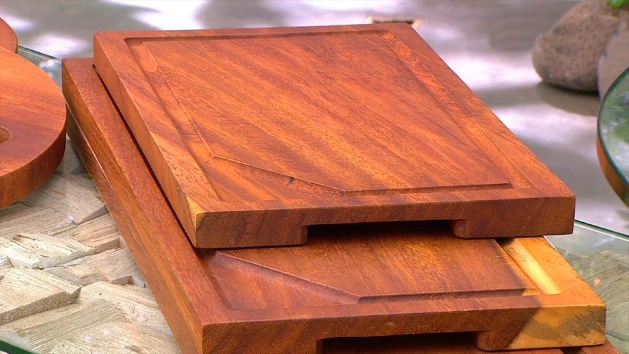 Tablas de madera hechas a mano - YouTube
