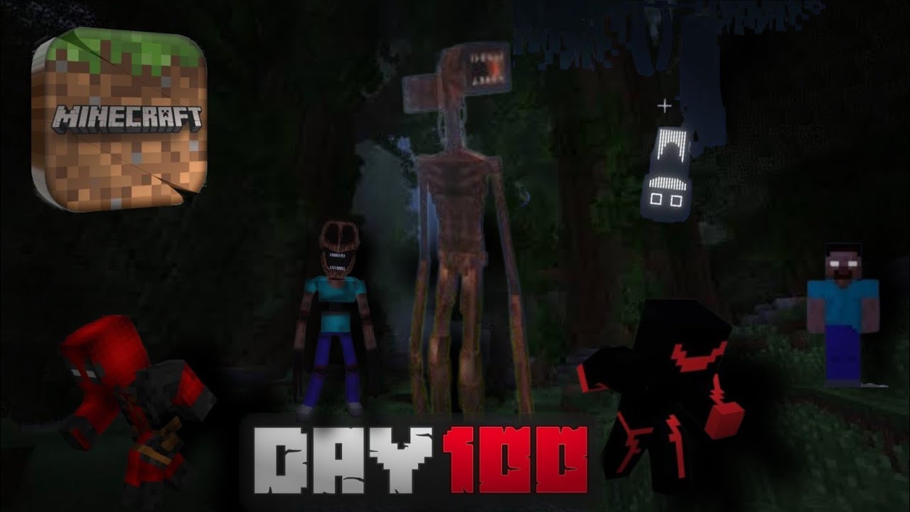 Surviving 100 days with Horror Mods ! - YouTube