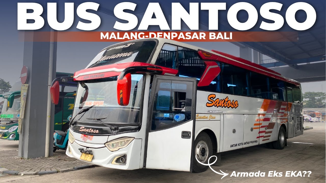 Bus Santoso terpantau di jalur Akap Bali || Cititrans 16 menuju Jakarta ...