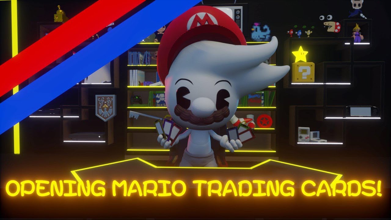 Super Mario Trading Cards Unboxing! #unboxing #supermario #mario - YouTube