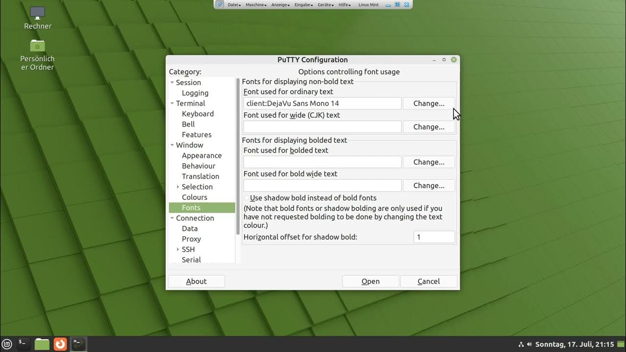 Mehr Details zu PuTTY - 04 Hetzner Cloud Server Installation - YouTube