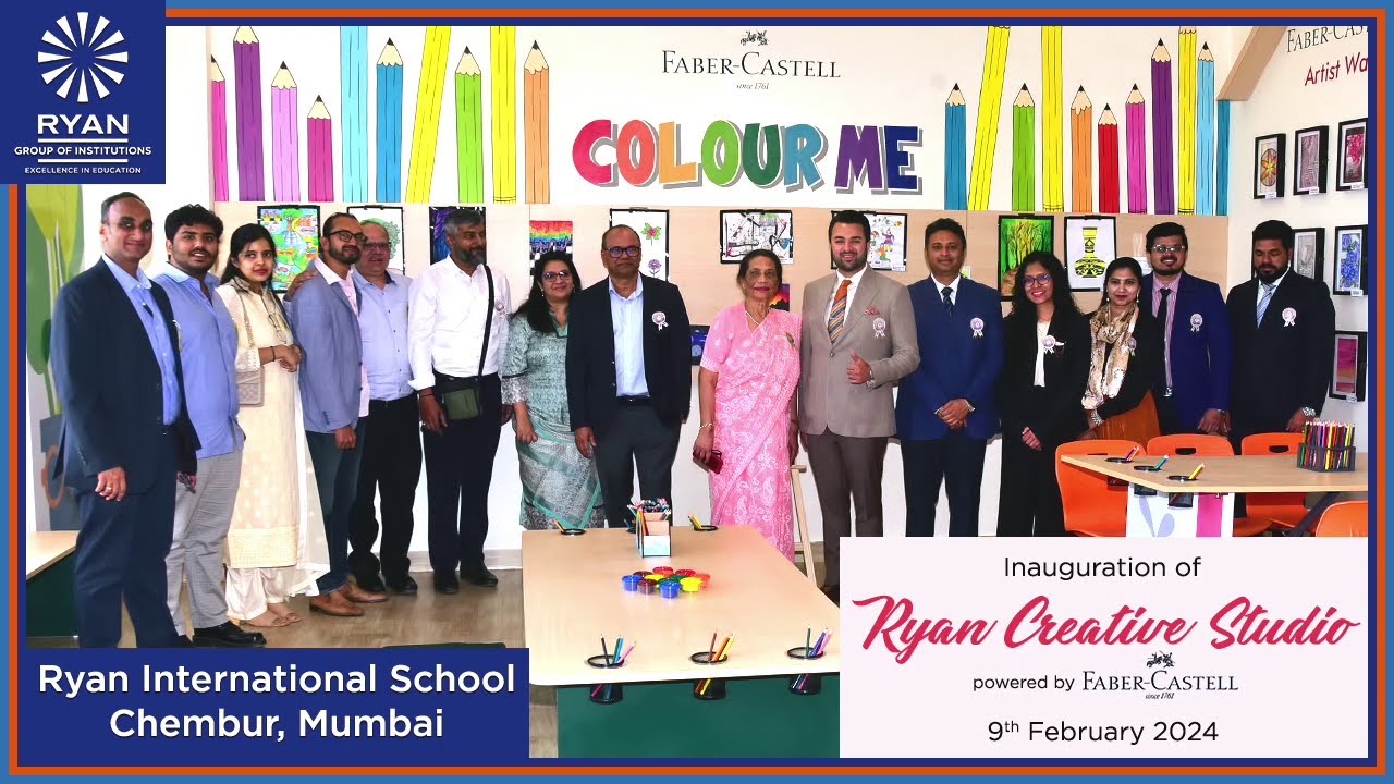 Inauguration of Ryan Creative Studio powered by FABER-CASTELL at Ryan ...