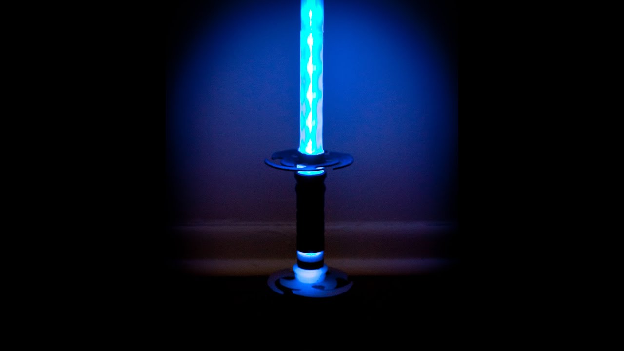 Ninja Light Sword Lamp 3D Printed & Open Source Color Changing LED's ...