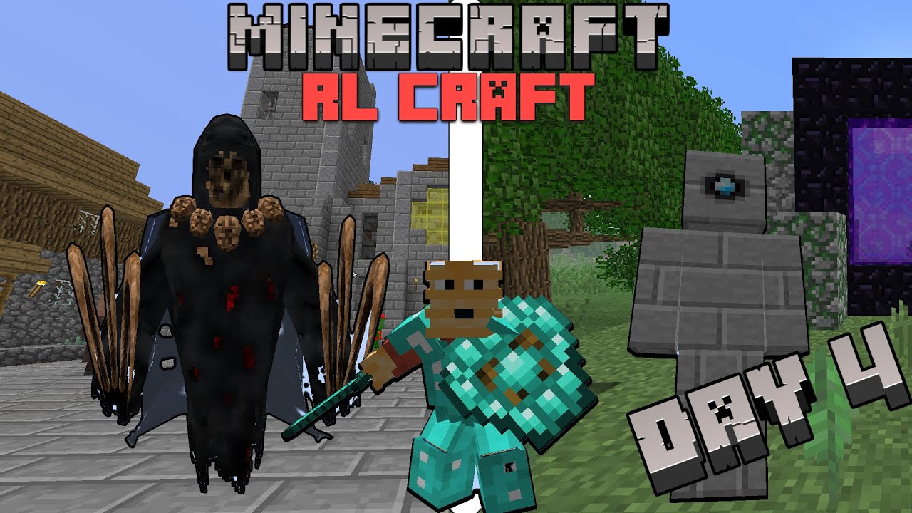 Monthly Modpack RL Craft Day 4 - YouTube