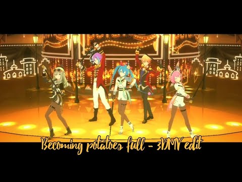 Project sekai || Becoming potatoes 3DMV (full ver) [eng subs] - YouTube